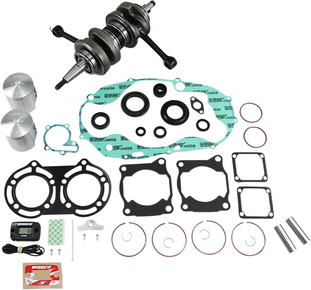 Engine Rebuild Kit - Garage Buddy - 2-Stroke For Yamaha YFZ 350 - 65.0