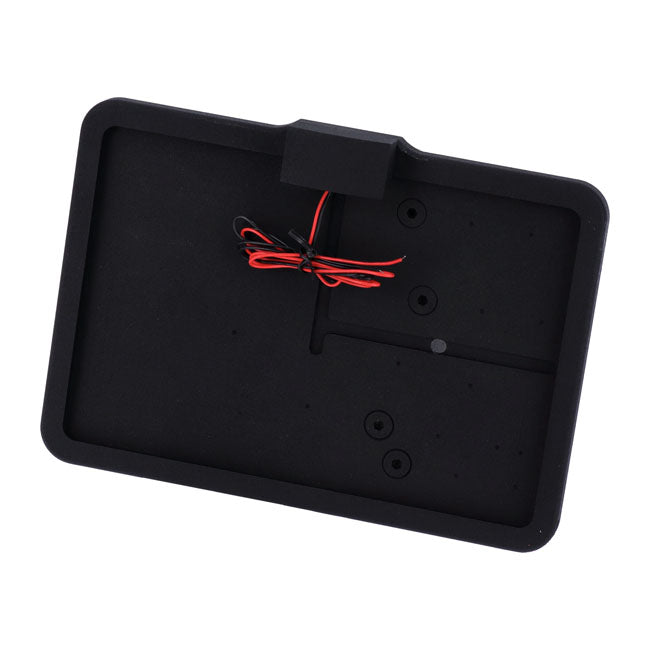 CPV Slide-In License Plate Bracket Side Mount Black For 57-21 XL Sport