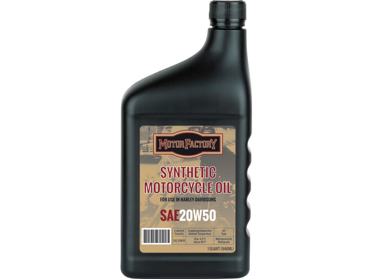 Synthetic Motor Oil SAE 20W50 - 12 x 1 Quart