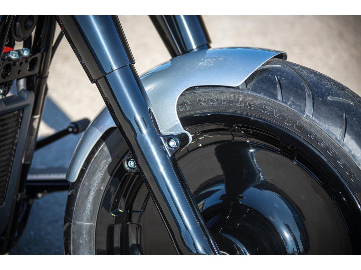 Softail Milwaukee Eight Steel Front Fender Fat Boy Long Version - 18 I