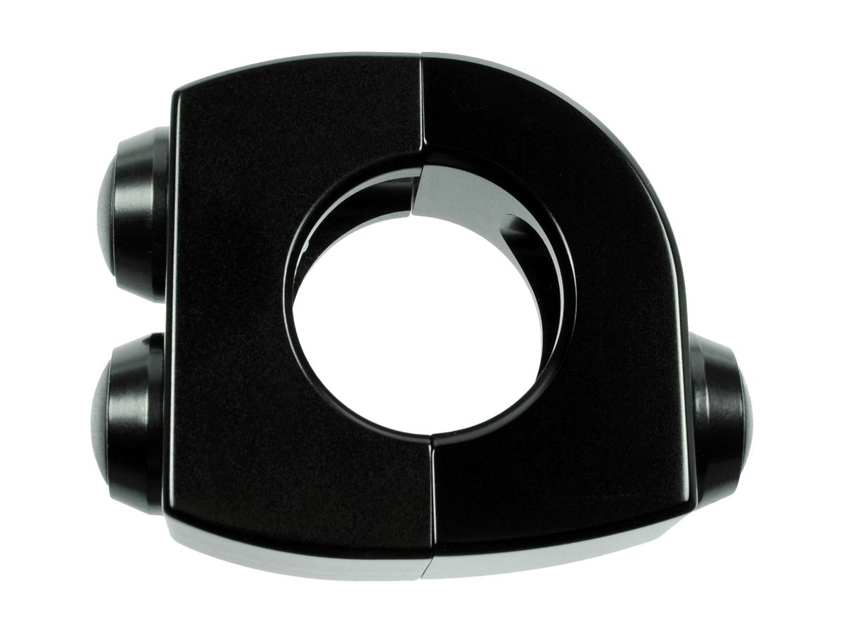 Mo.Switch 3 Push-Button Clamp Black Push Buttons Black - 1 Inch