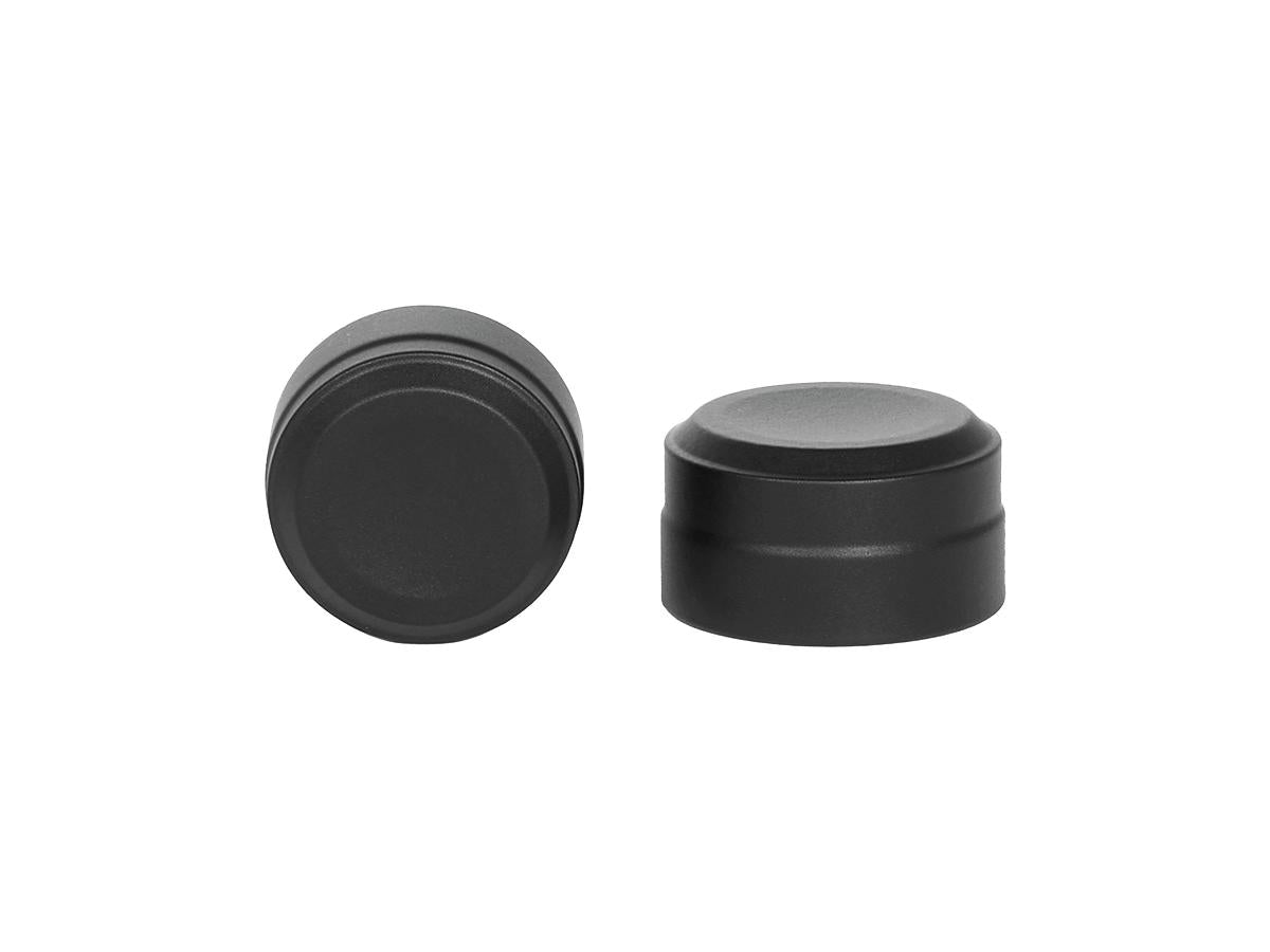 Smooth Rear Axle Cover Without Ricks Logo Black Powder Coated Satin