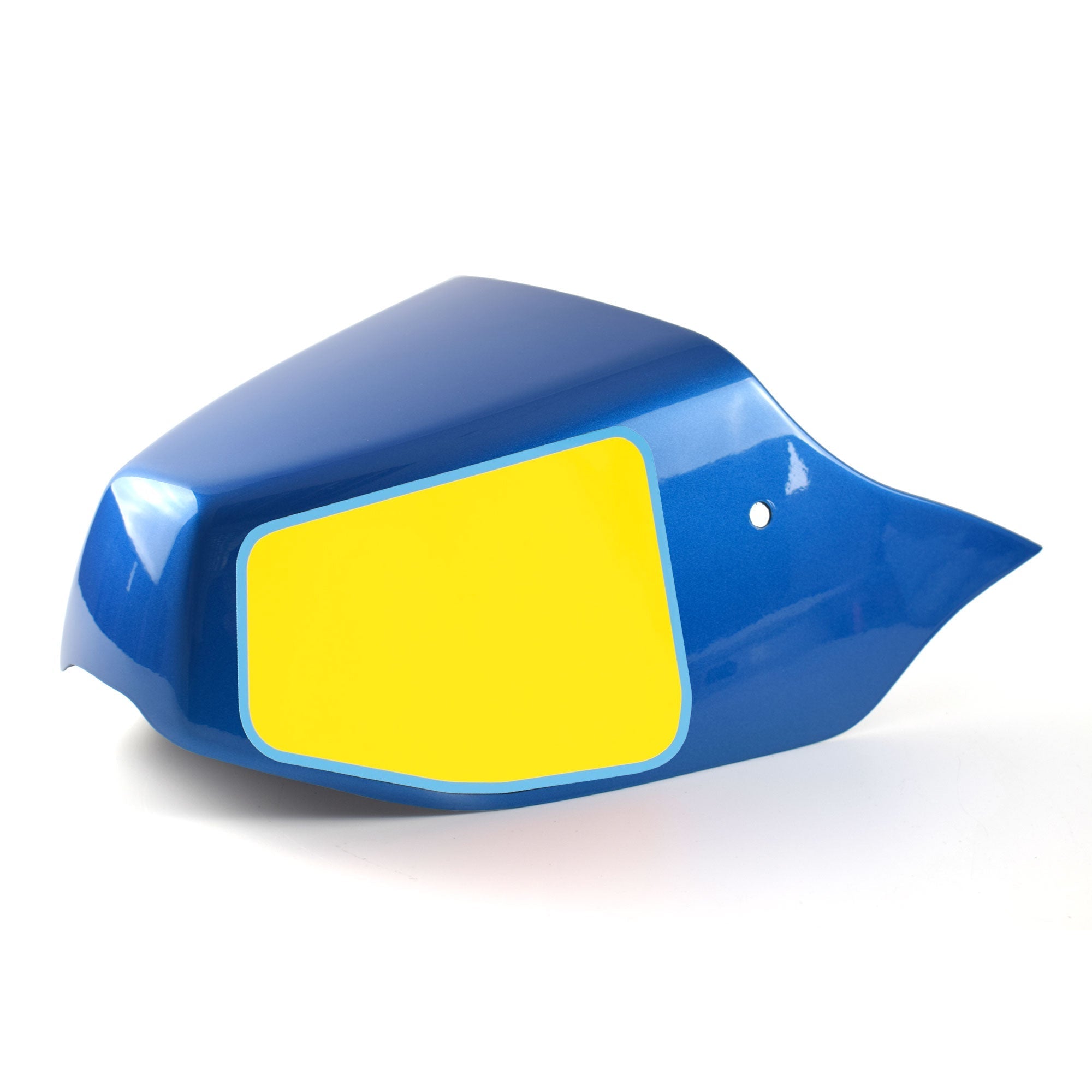 Pyramid Decals For Yamaha XSR 900 Seat Cowl Number Board Set Blue / Ye
