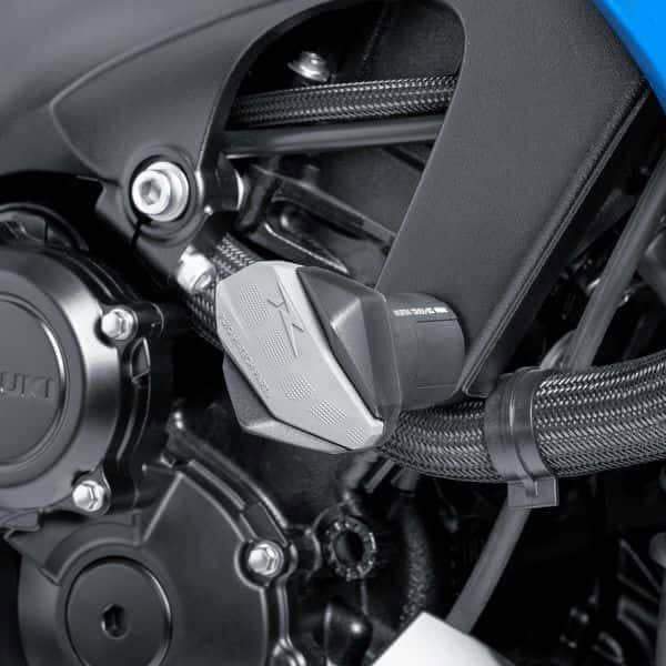 Replacement Hi-Tech Pro Frame Sliders (Rubber Caps only) For Grey