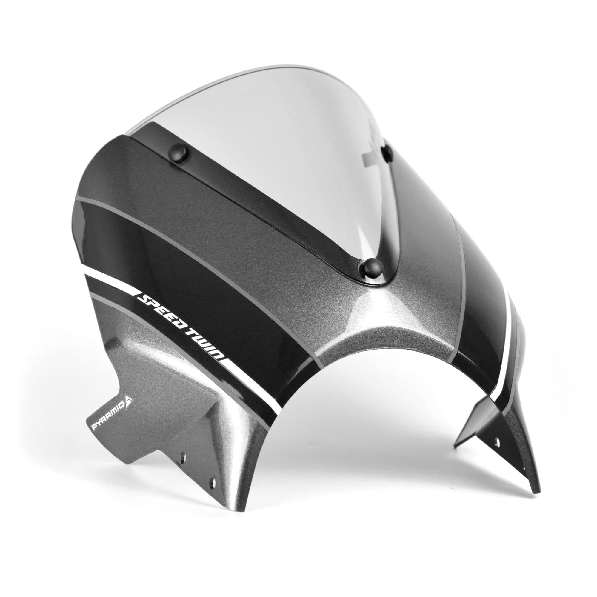 Fly Screen Silver Ice & Storm Grey For Triumph Speed Twin 1200 2019-Cu