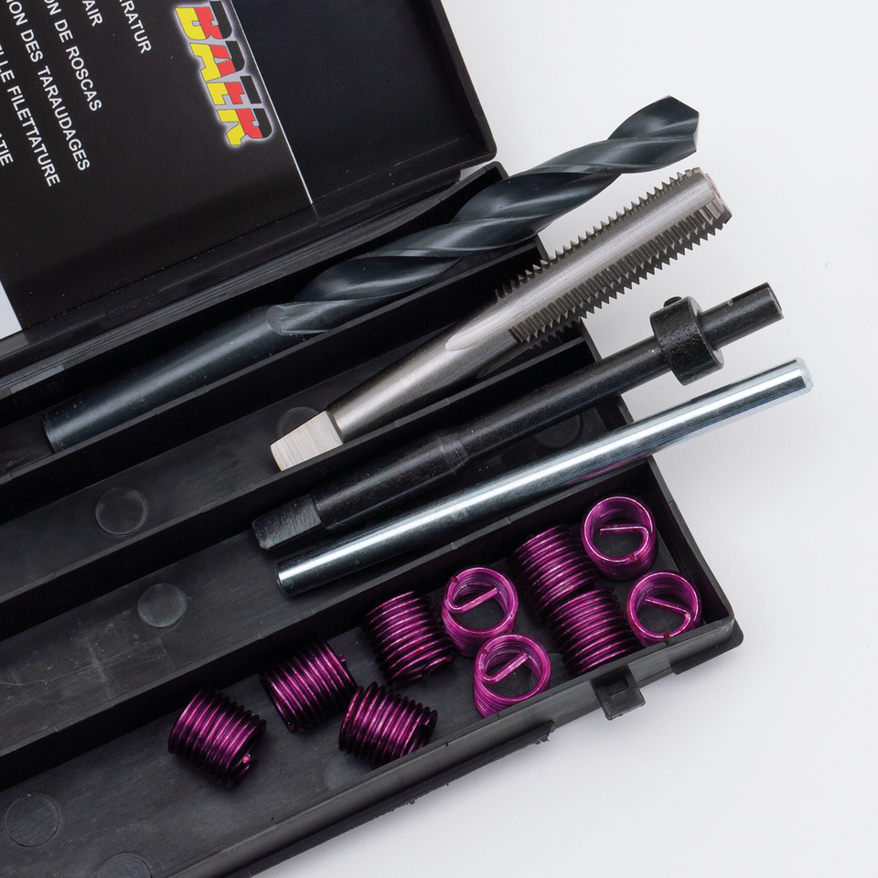 Thread Repair Kit 7/16X16 With 10 Inserts