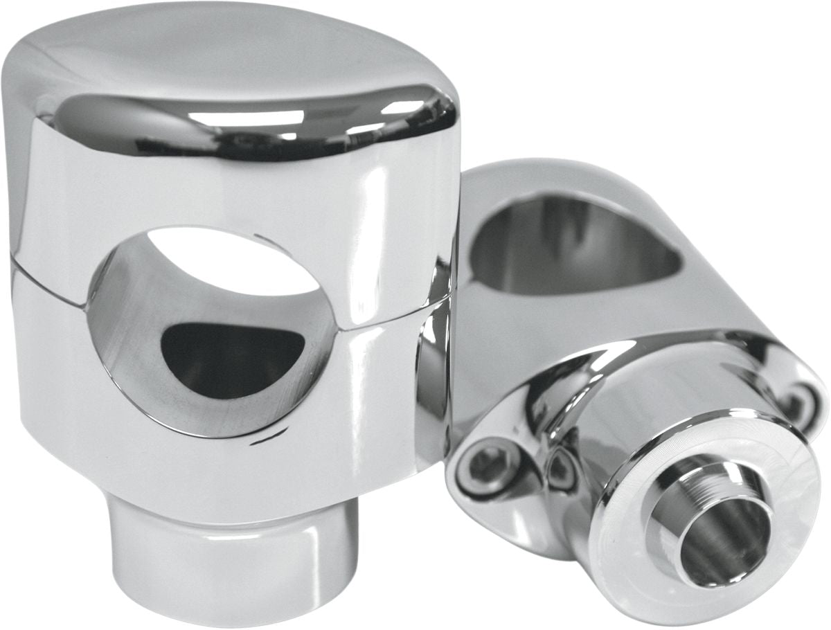 Big Buffalo 1-1/2" Springer Handlebar Riser Kit Chrome