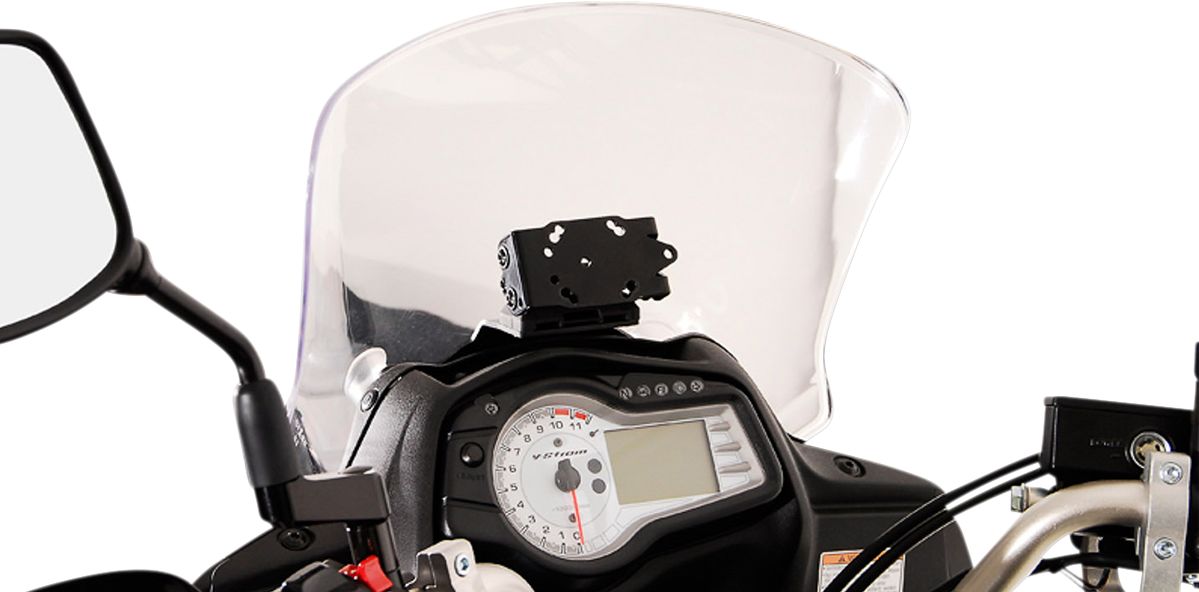 SW-Motech Cockpit GPS Mount Black For Suzuki DL 650 ABS