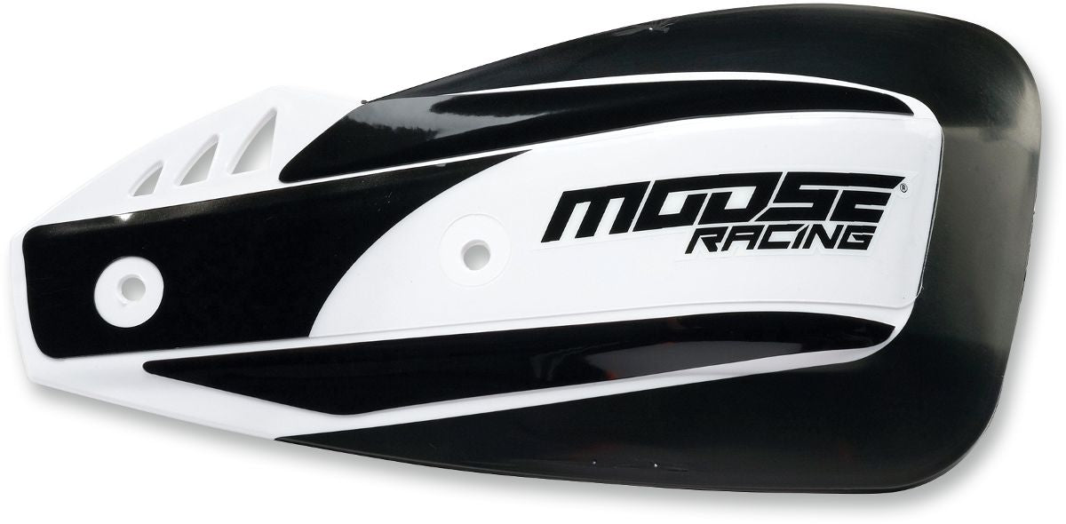 Moose Racing Rebound Handguards Black / White Retailer Moto Superstore