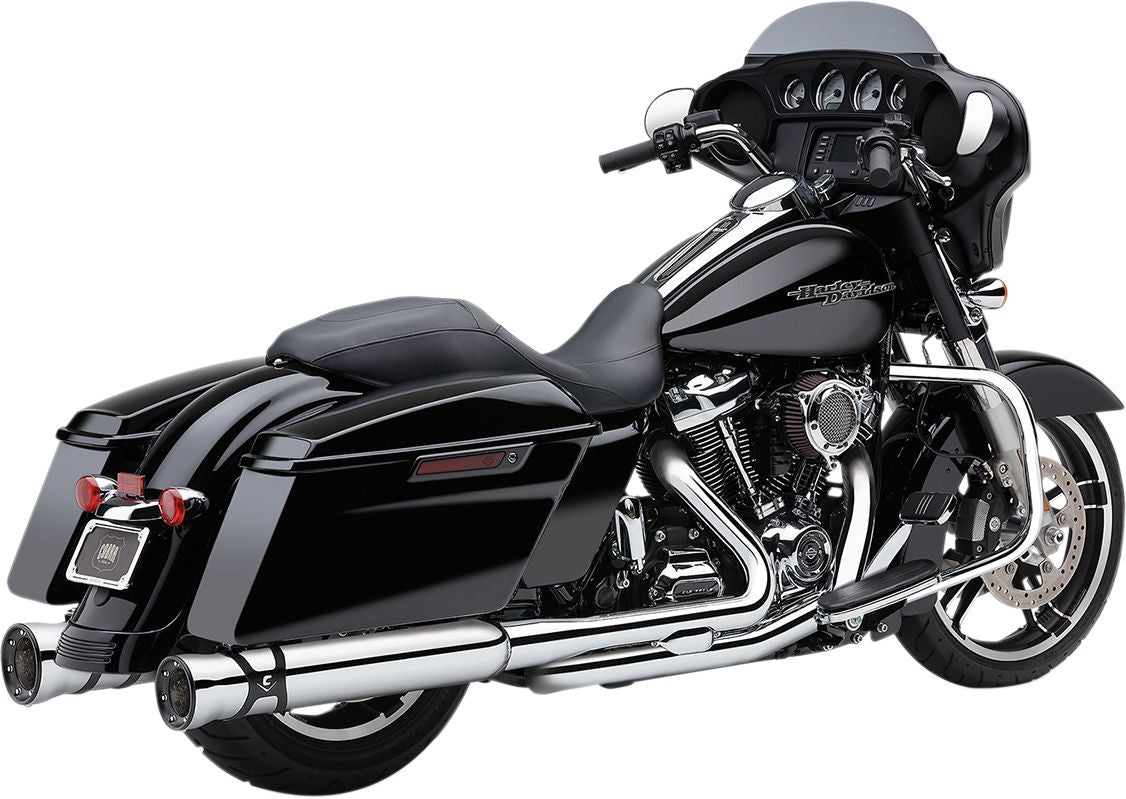 Dual Bung Pro Chamber Headpipes Chrome