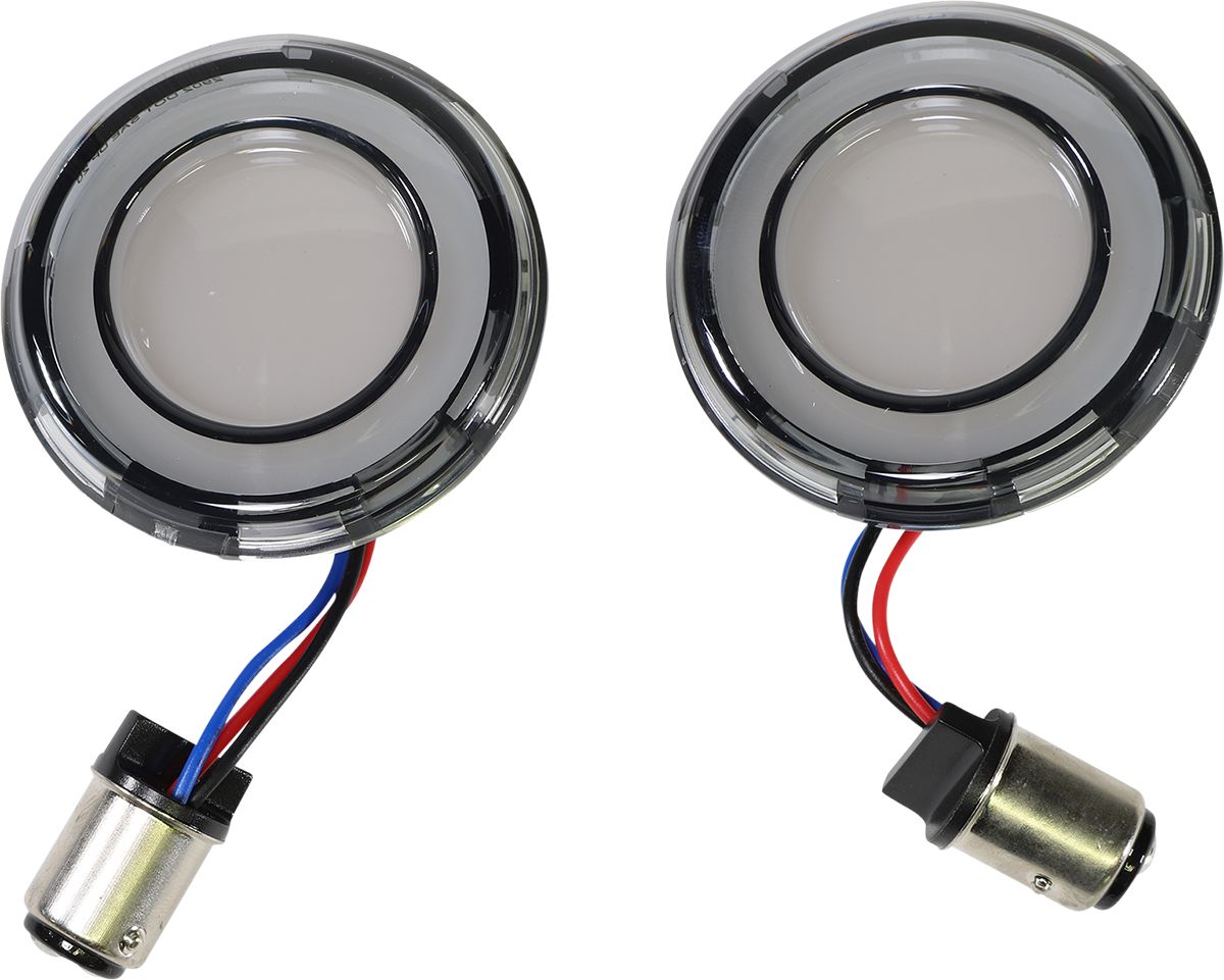 Tracer LED Front Turn Signal Conversions Amber / White