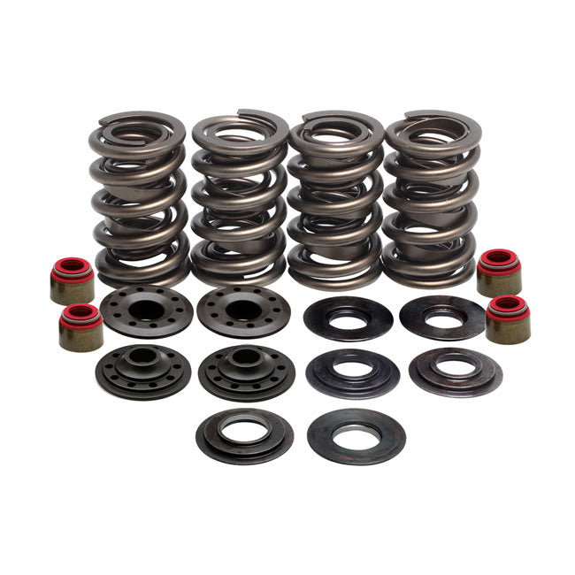 KPMI Valve Spring Kit .630" Lift Steel Top Collars Moto Superstore