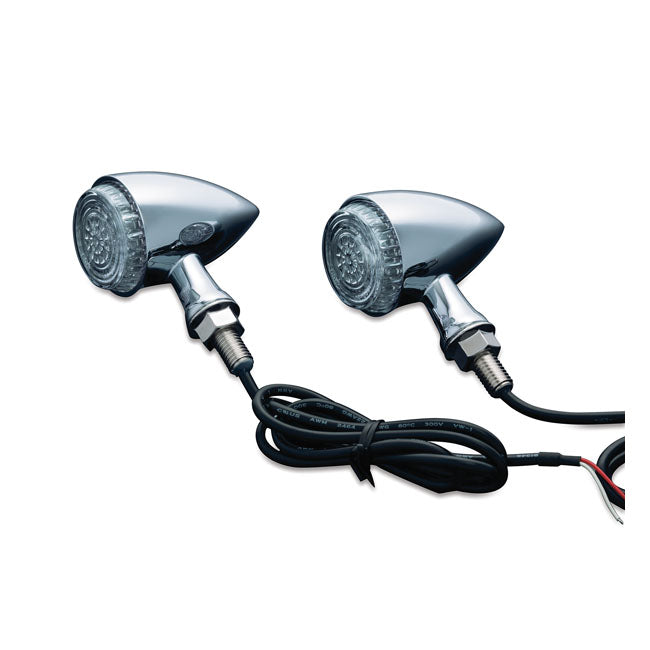 Torpedo Turn Signals 3-1 ECE Chrome