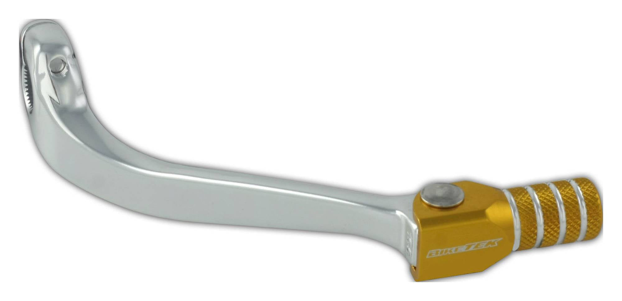 BikeTek MX Alloy Gear Lever With Gold Tip #S12 Moto Superstore