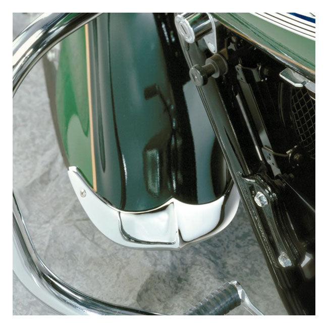 National Cycle Cast Rear Mount Front Fender Tip Chrome For Kawasaki: 0