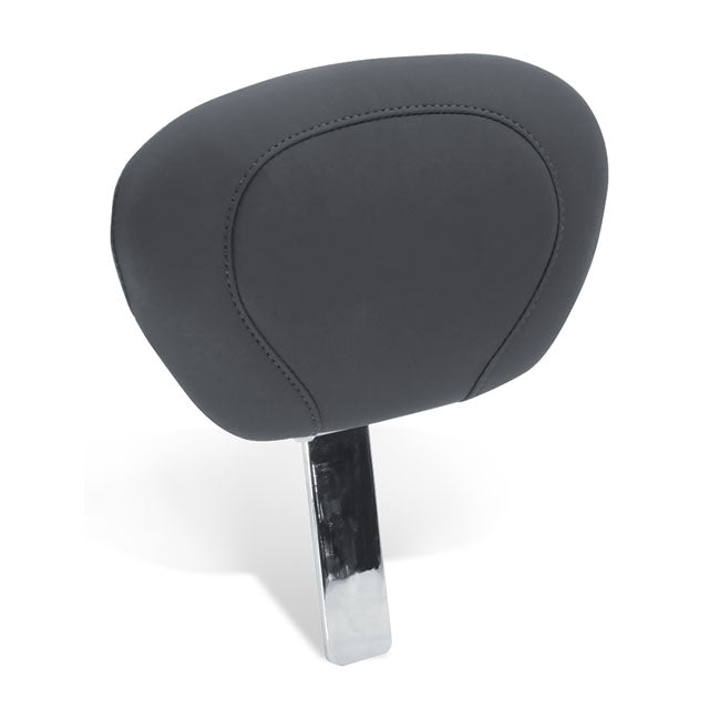 Mustang Driver Backrest Plain Black Retailer Moto Superstore