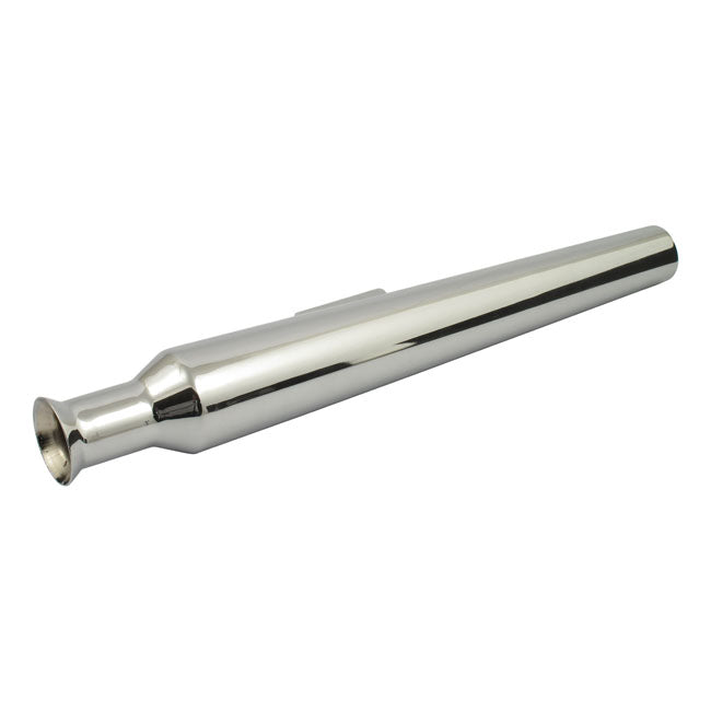 Paughco Bell Tip Universal Long Muffler 20 Inch MotoSuperstore