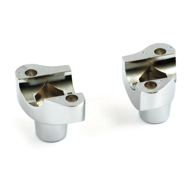OEM Type Style Risers Non Threaded Chrome