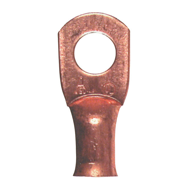 Standard Battery Lugs 3/8 Mount Seamless Copper Moto Superstore