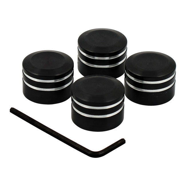 Riverside Custom Head Bolt Cover Kit Black Aluminum Moto Superstore