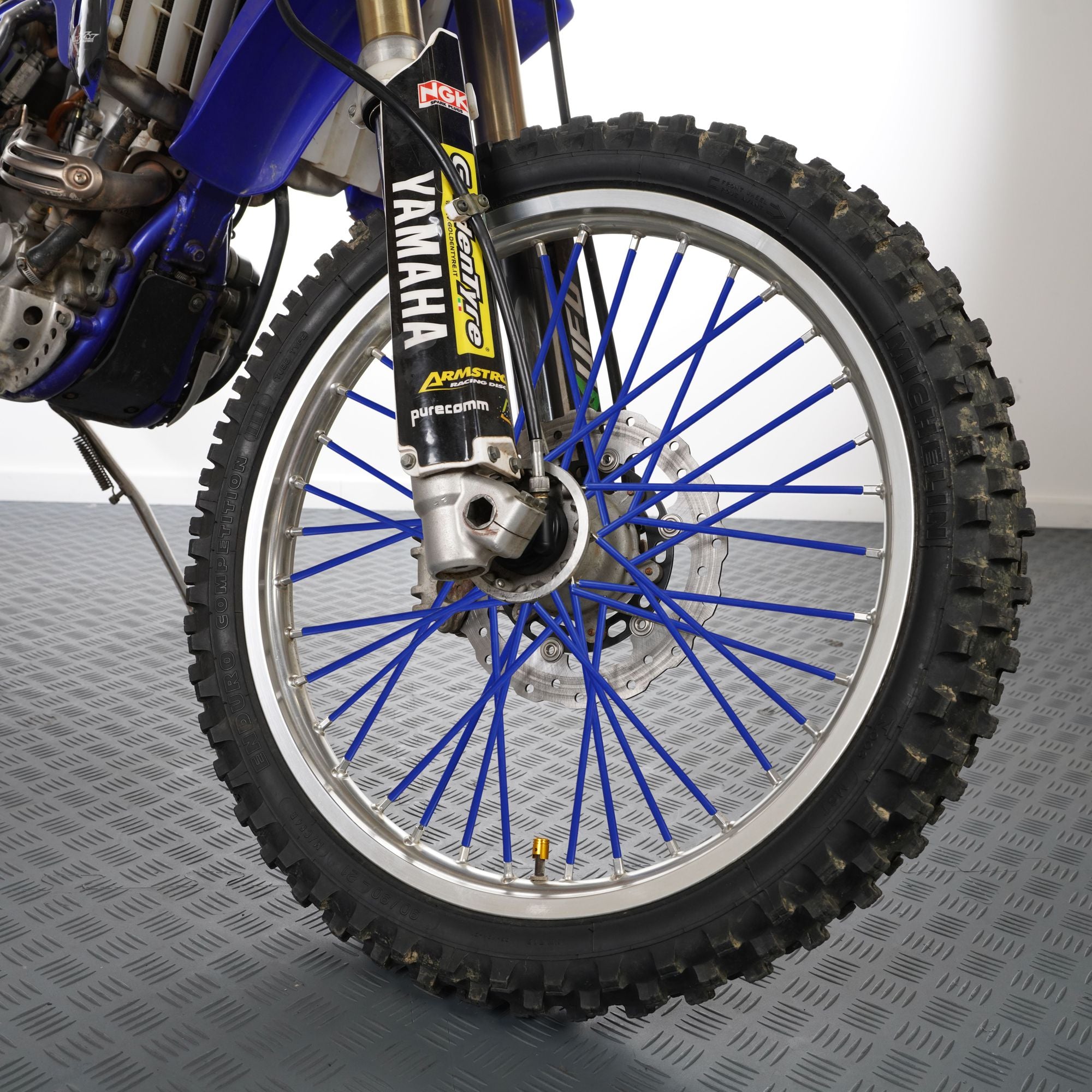 GP Pro Spoke Shrouds Blue Pack Of 40 Clothing Retailer Moto Superstore