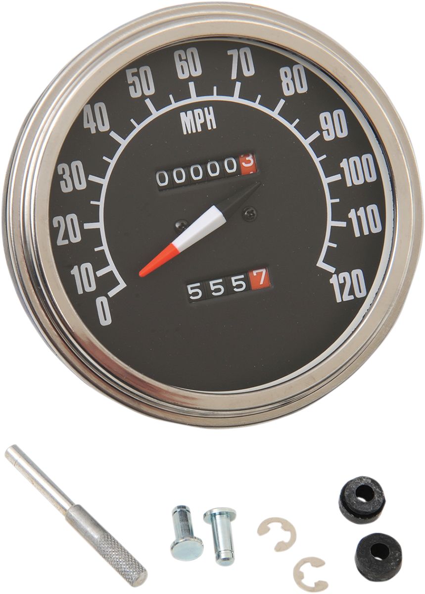 FL-Style 1:1 Speedometer - 5 Inch For Harley Davidson FLH 1200 1970-19