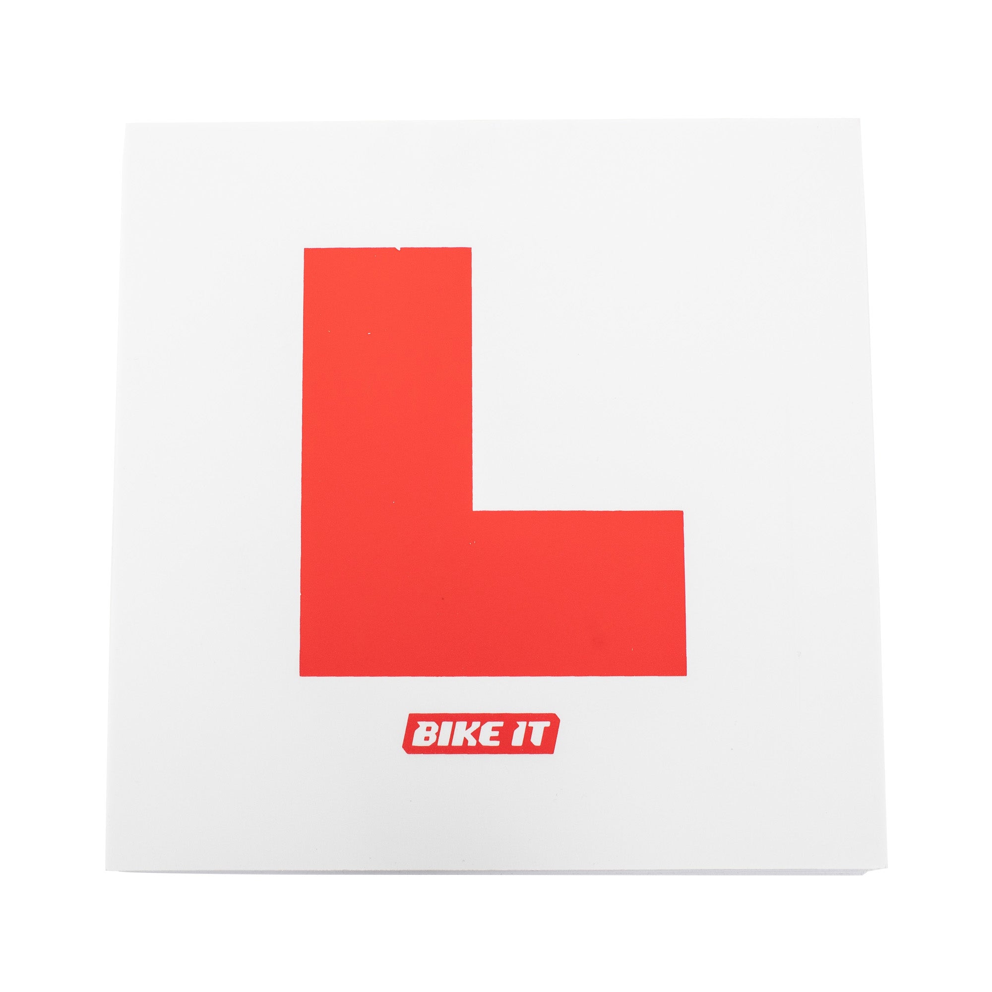 Bike It Self Adhesive L-Plates Pack Of 10 Retailer Moto Superstore