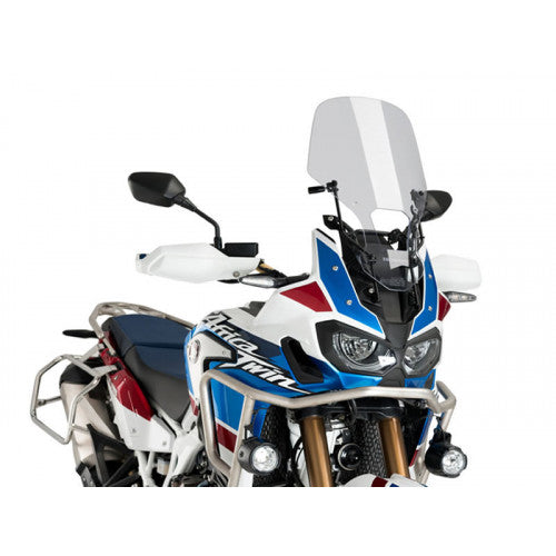 Puig Manual Screen Height Adjuster Black For Honda Africa Twin CRF1000