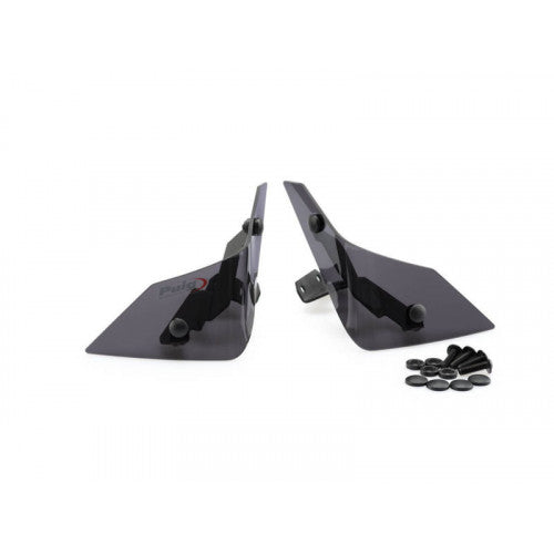 Puig Front Deflectors Dark Smoke Clothing Retailer Moto Superstore
