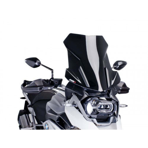 Puig Touring Screen Black For BMW R1200 GS (13-18) Moto Superstore
