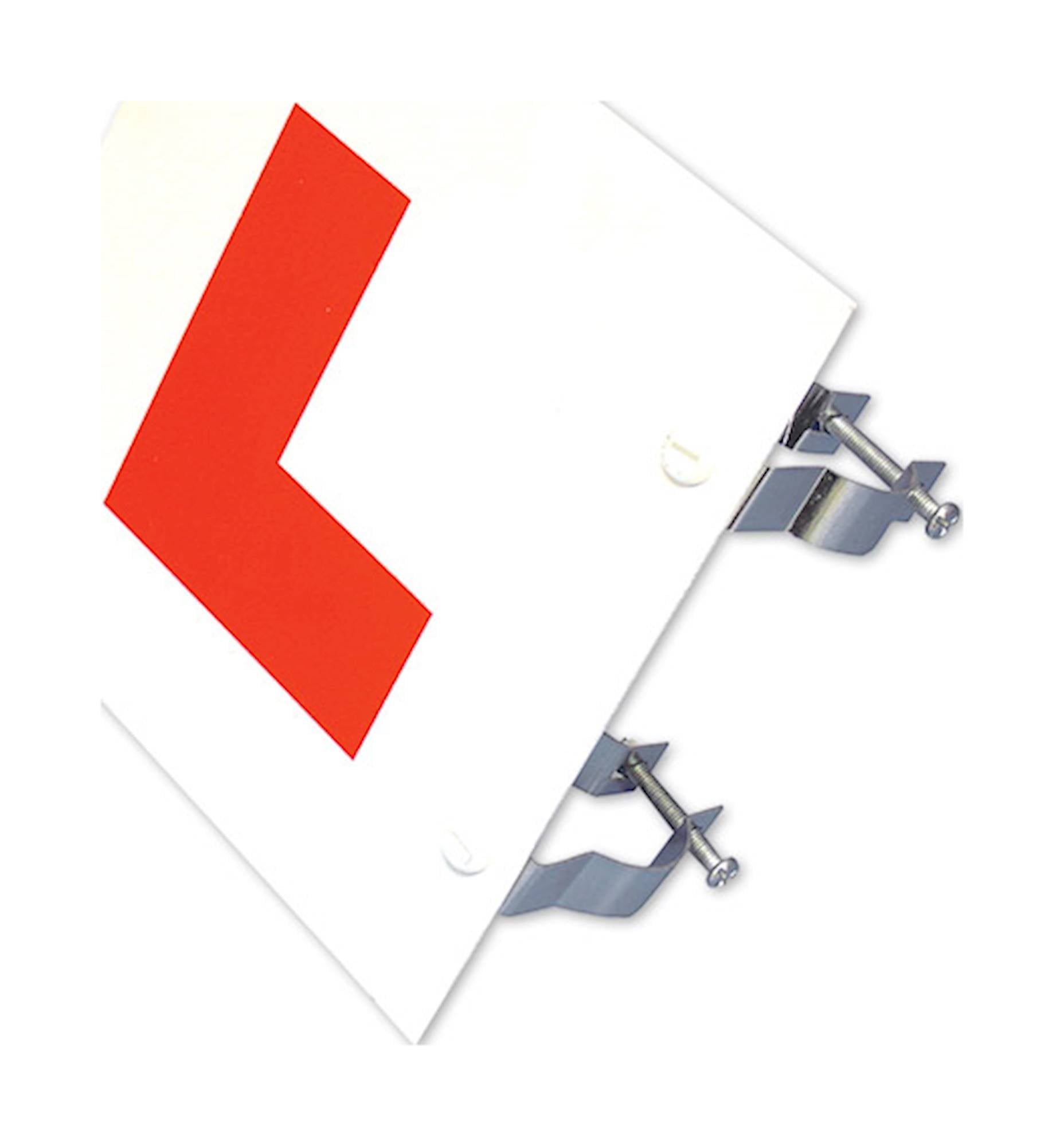 Bike It Rigid L-Plates With Fitting Brackets Pack Of 10