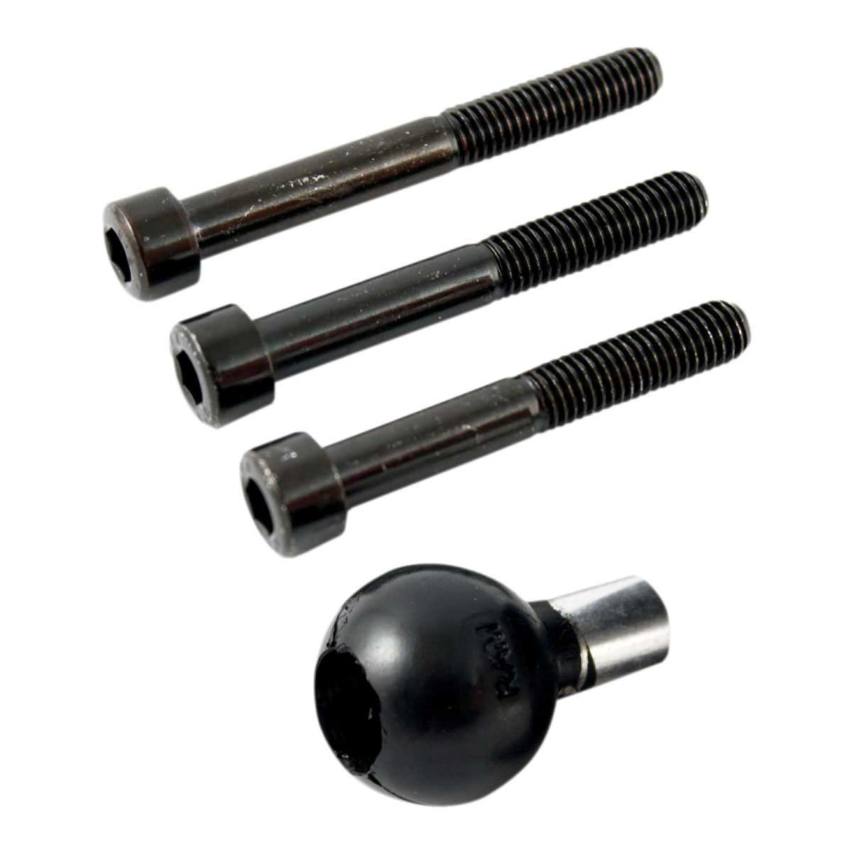 RAM Mount Motorcycle Handlebar Clamp Base 8 MM With 1 Inch Ball