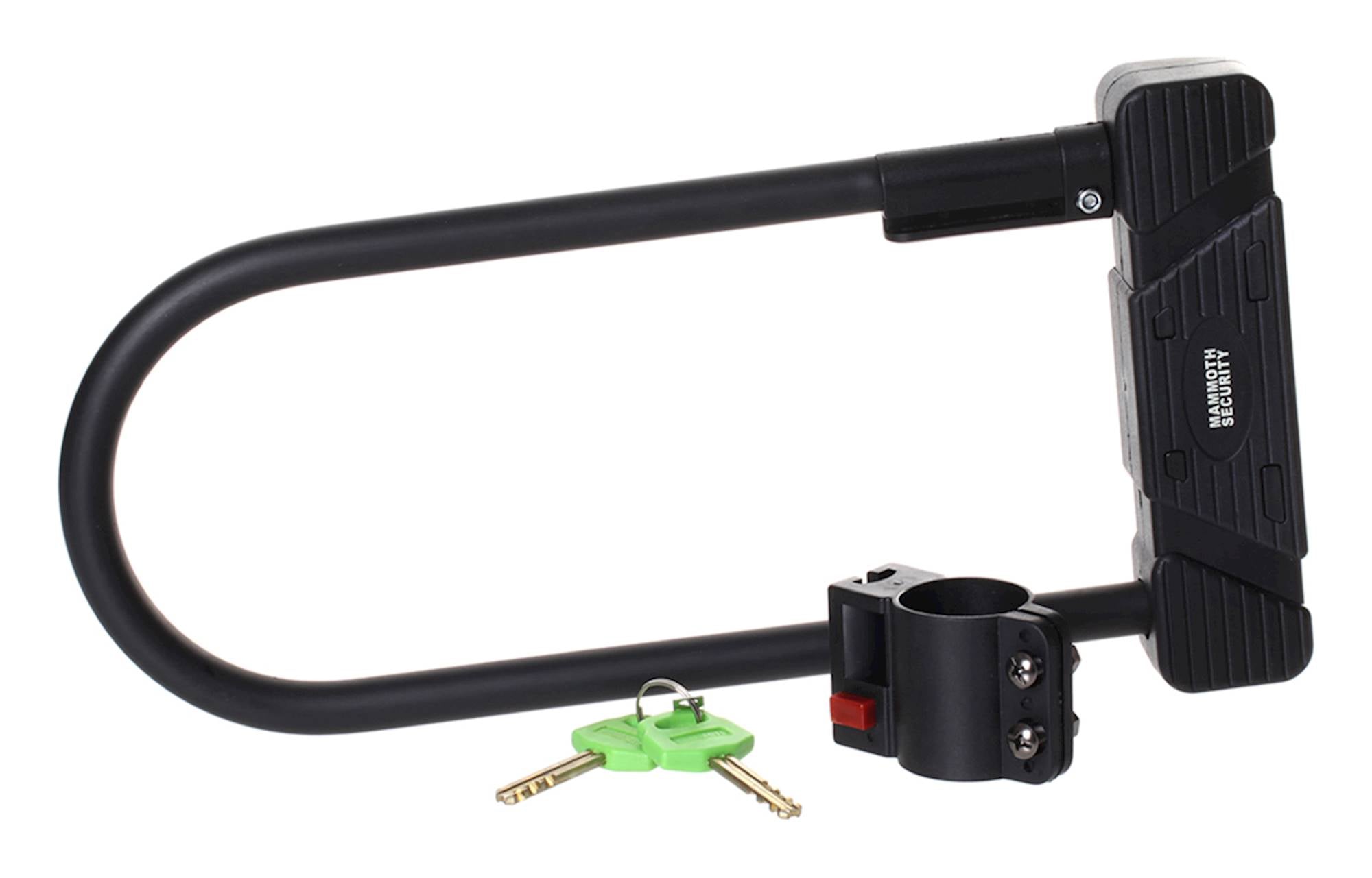 Mammoth Security Shackle U-Lock #1 Clothing Retailer Moto Superstore